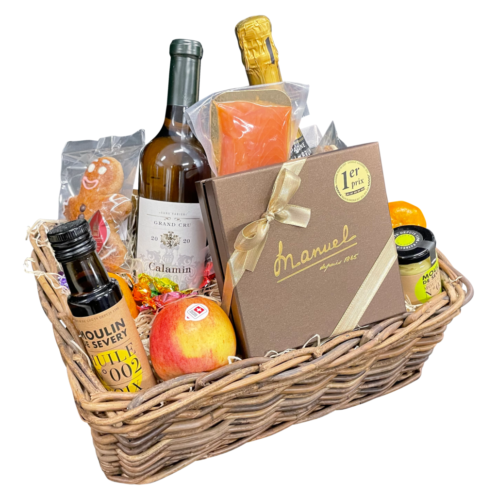 Paniers cadeaux MANUEL - Panier LAVAUX à offrir pour les Fêtes